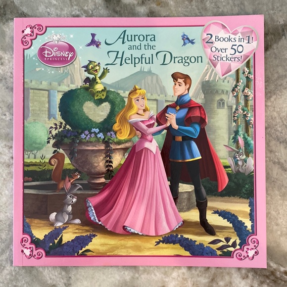 Toys | 2 Books In 1 Aurora And The Helpful Dragon Tiana And Her Furry ...